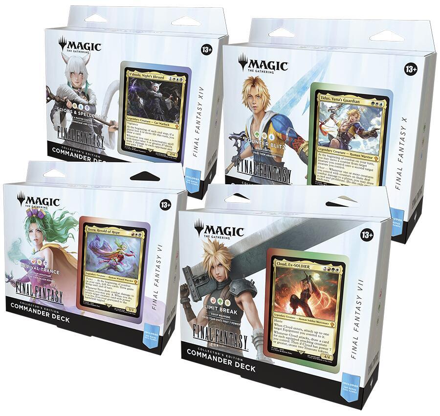 Commander: FINAL FANTASY (FIC) Commander Deck Display (Collector's ...